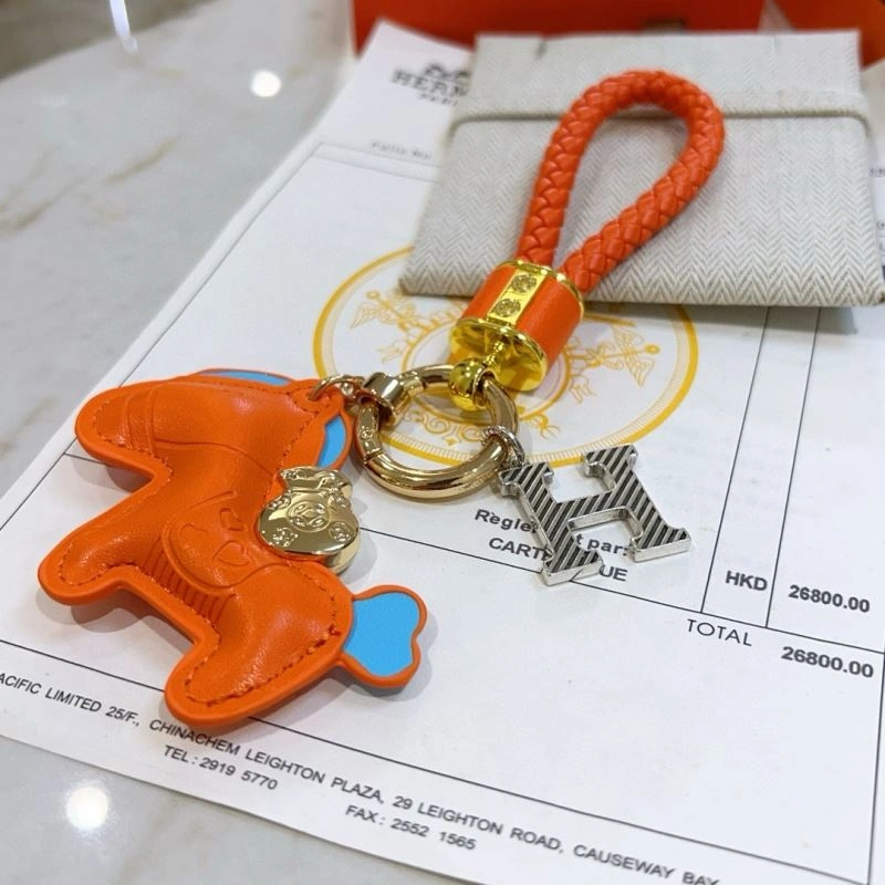 Top mirror Hermes Keychains