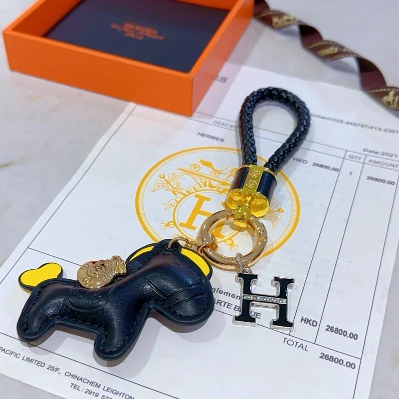 Top mirror Hermes Keychains