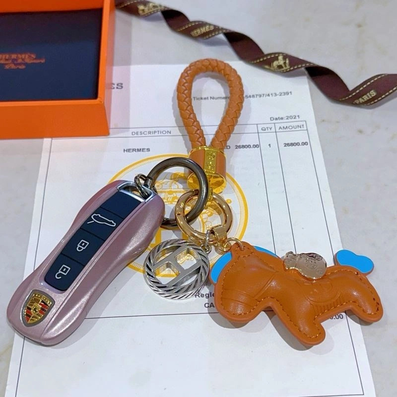 High fidelity Hermes Keychains