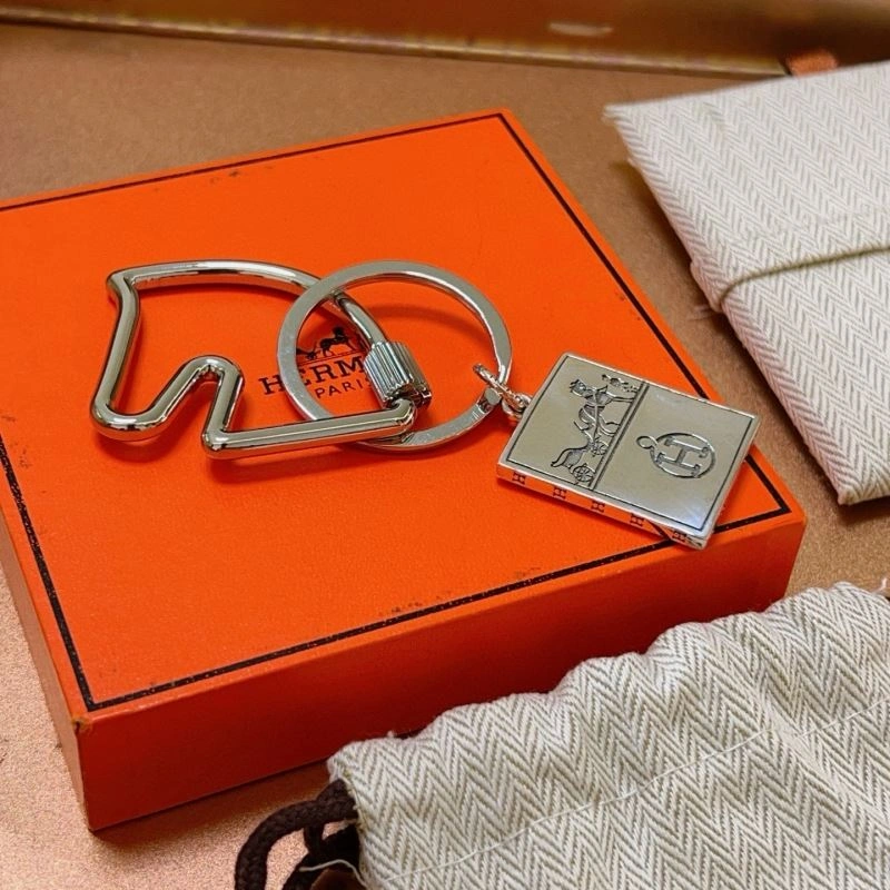Hermes Keychains