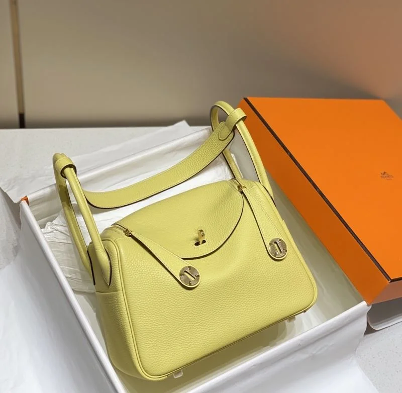 Brand-authenticated Hermes Lindy Bags