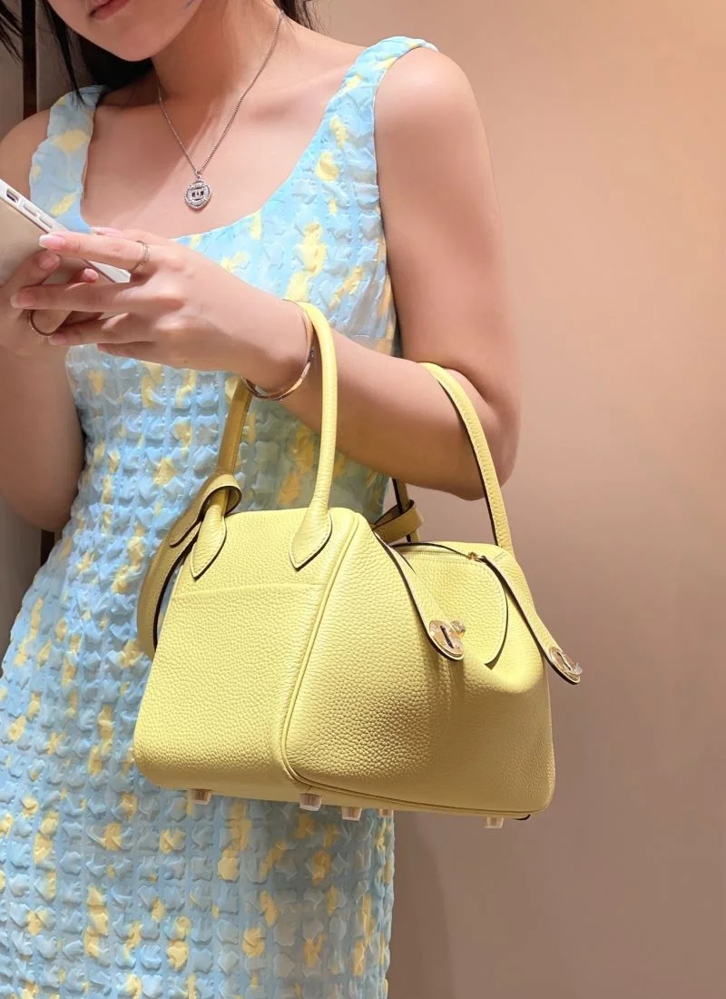 Brand-authenticated Hermes Lindy Bags