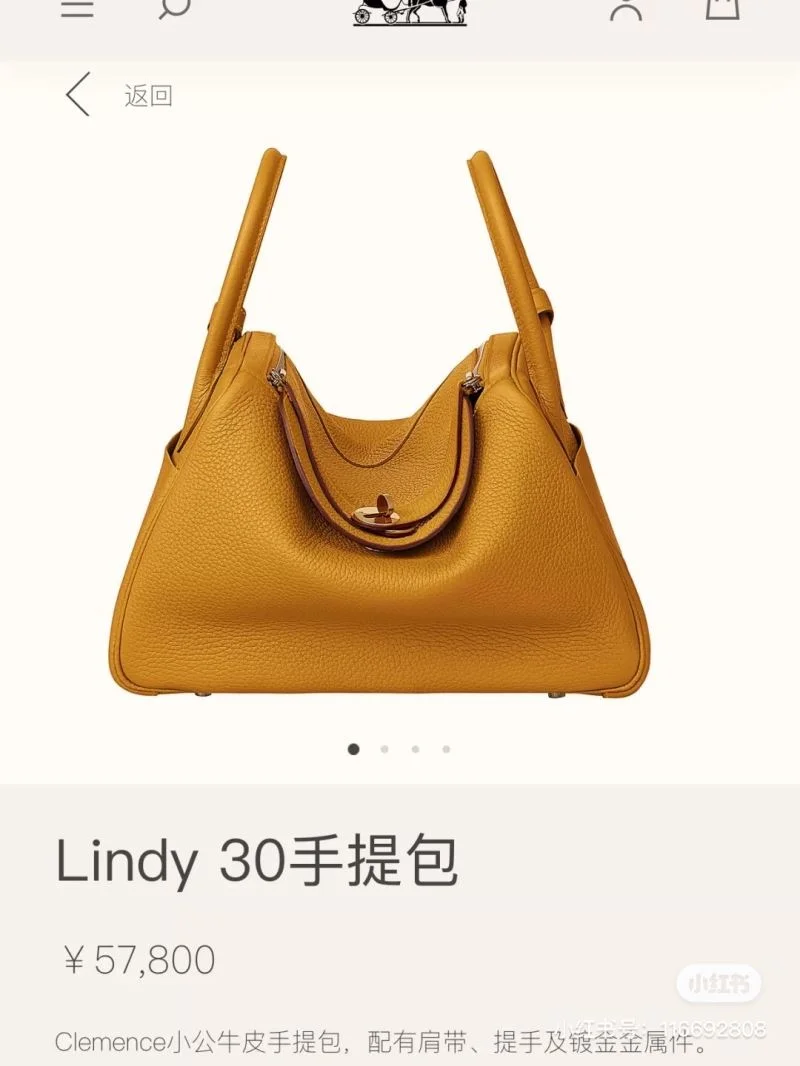 Precise copy Hermes Lindy Bags