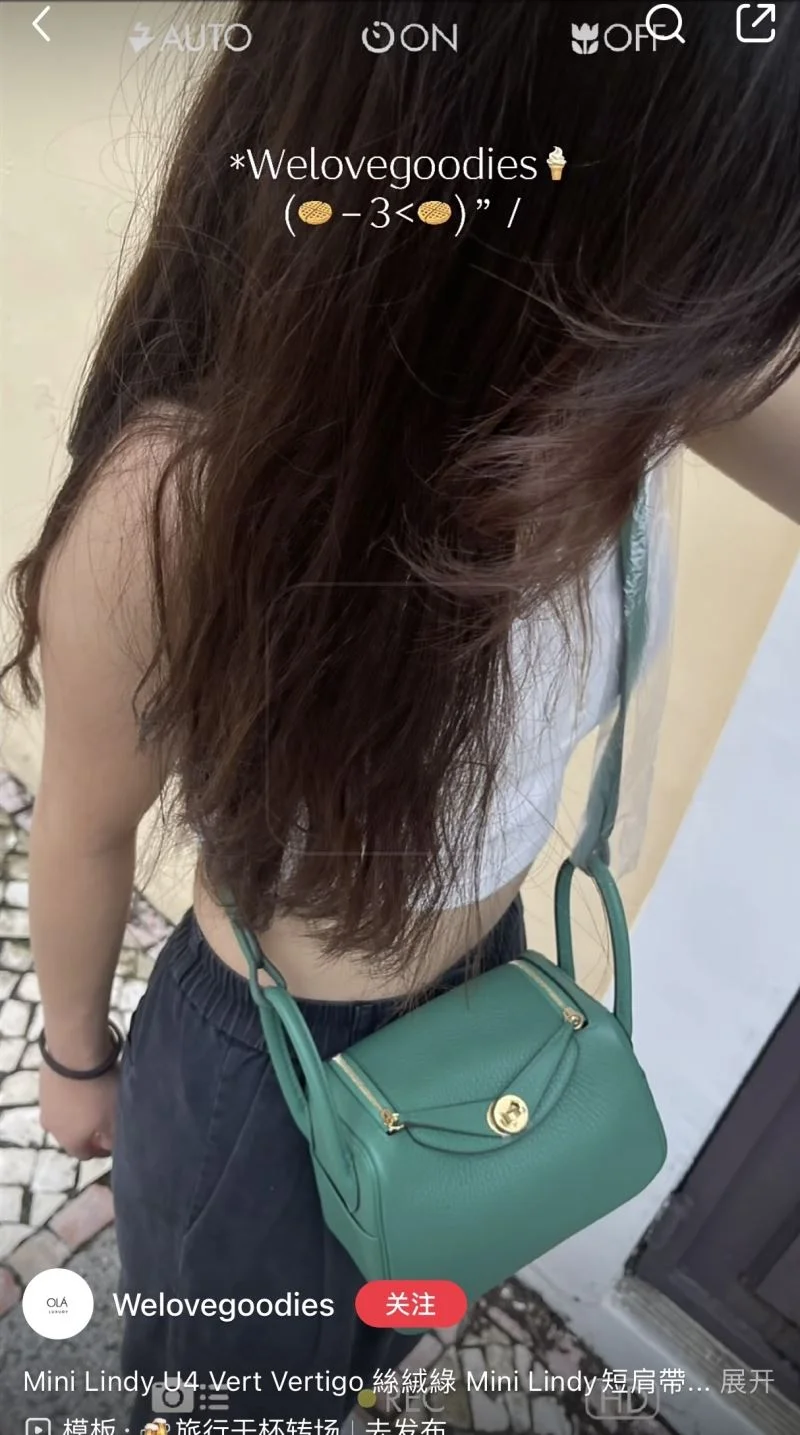 Original Hermes Lindy Bags