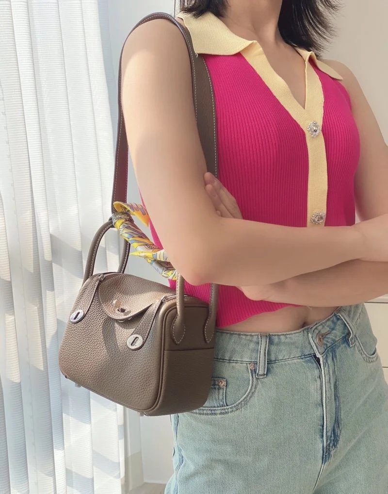 Top mirror Hermes Lindy Bags