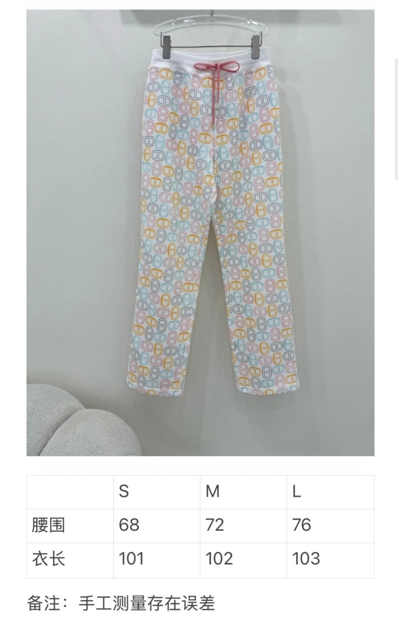 Top match Hermes Long Pants