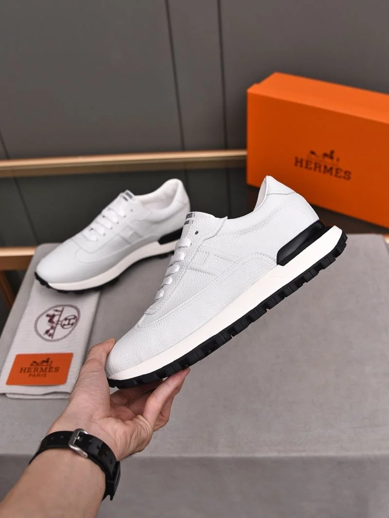 Brand-authenticated Hermes Low Shoes