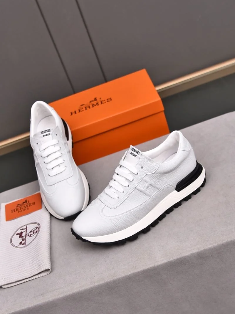 Brand-authenticated Hermes Low Shoes