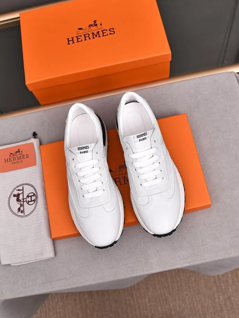 Brand-authenticated Hermes Low Shoes