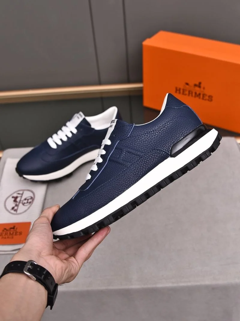 Brand-authenticated Hermes Low Shoes