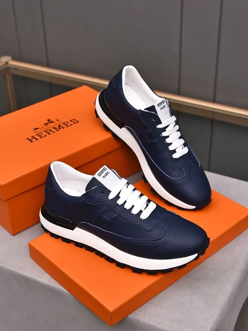 Brand-authenticated Hermes Low Shoes