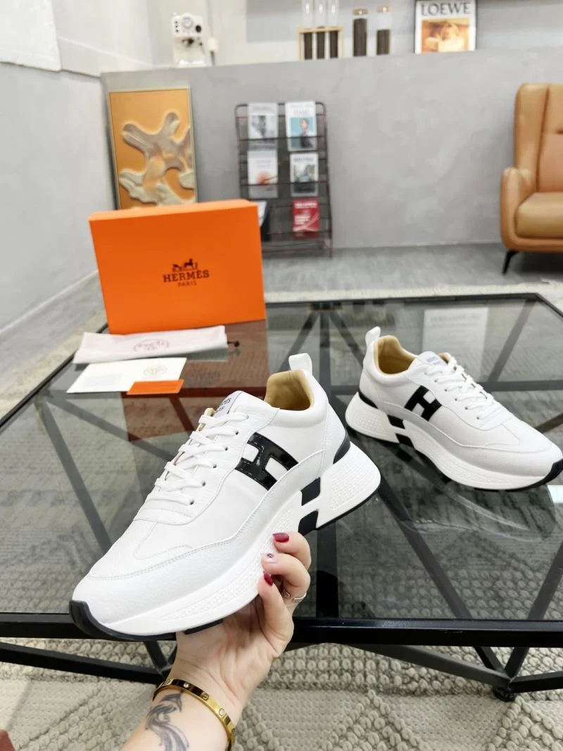 Exact replica Hermes Low Shoes