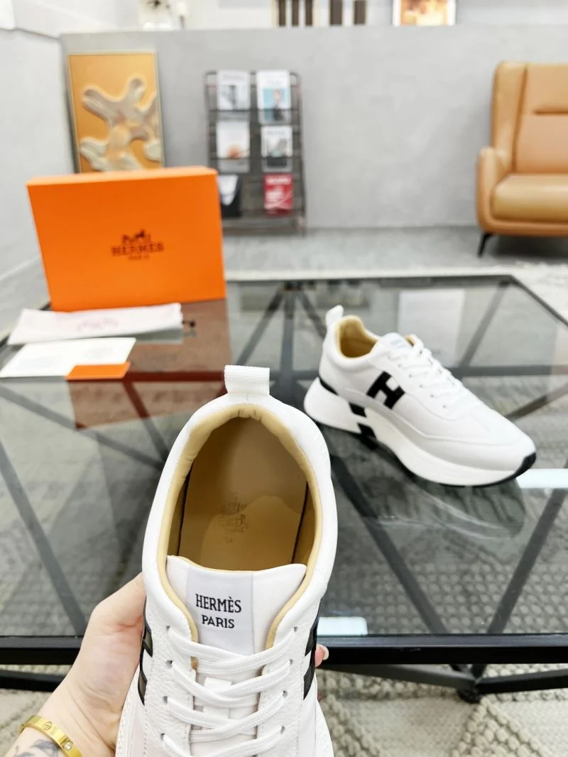 Exact replica Hermes Low Shoes