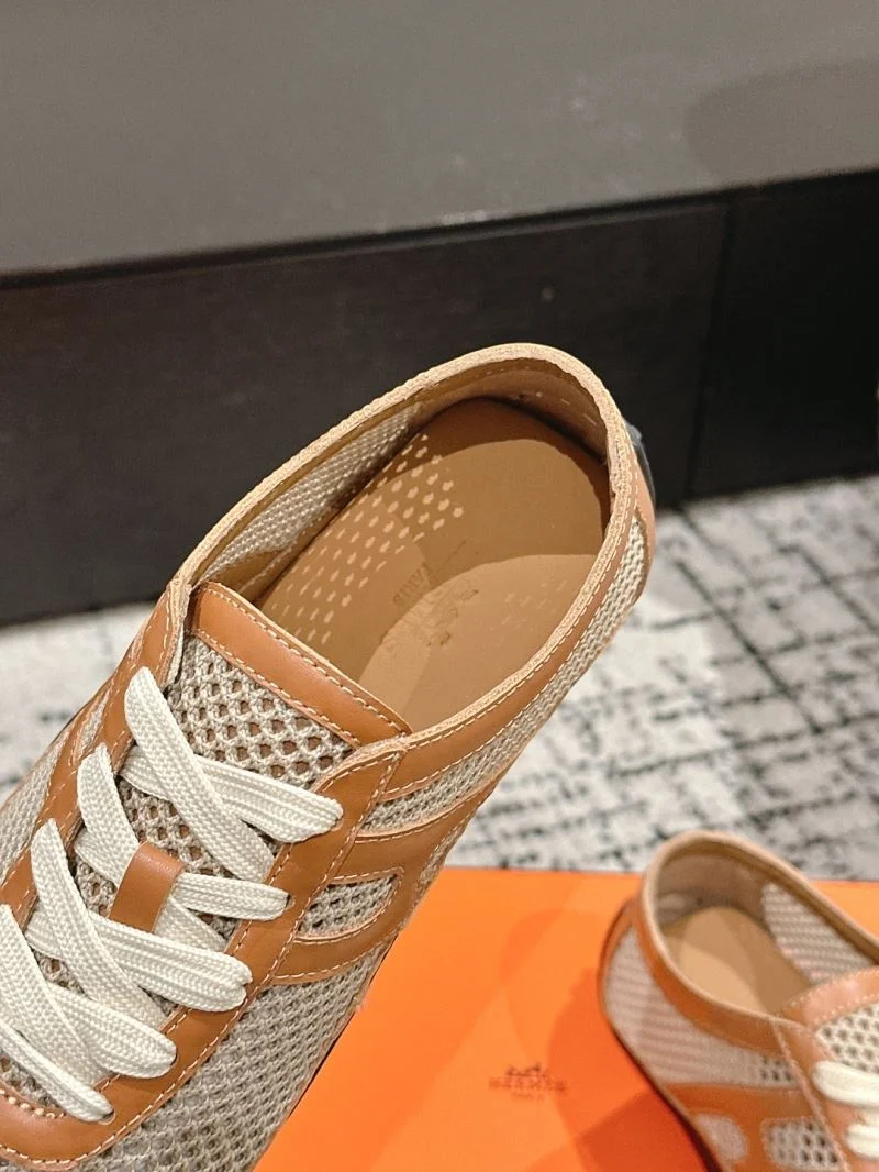Indistinguishable Hermes Low Shoes