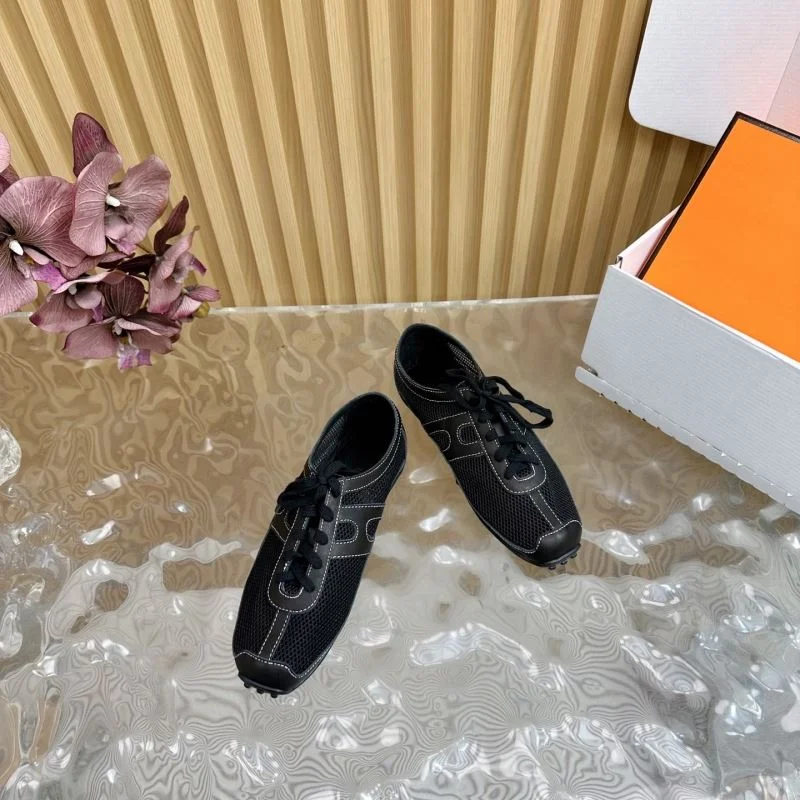 Exact replica Hermes Low Shoes