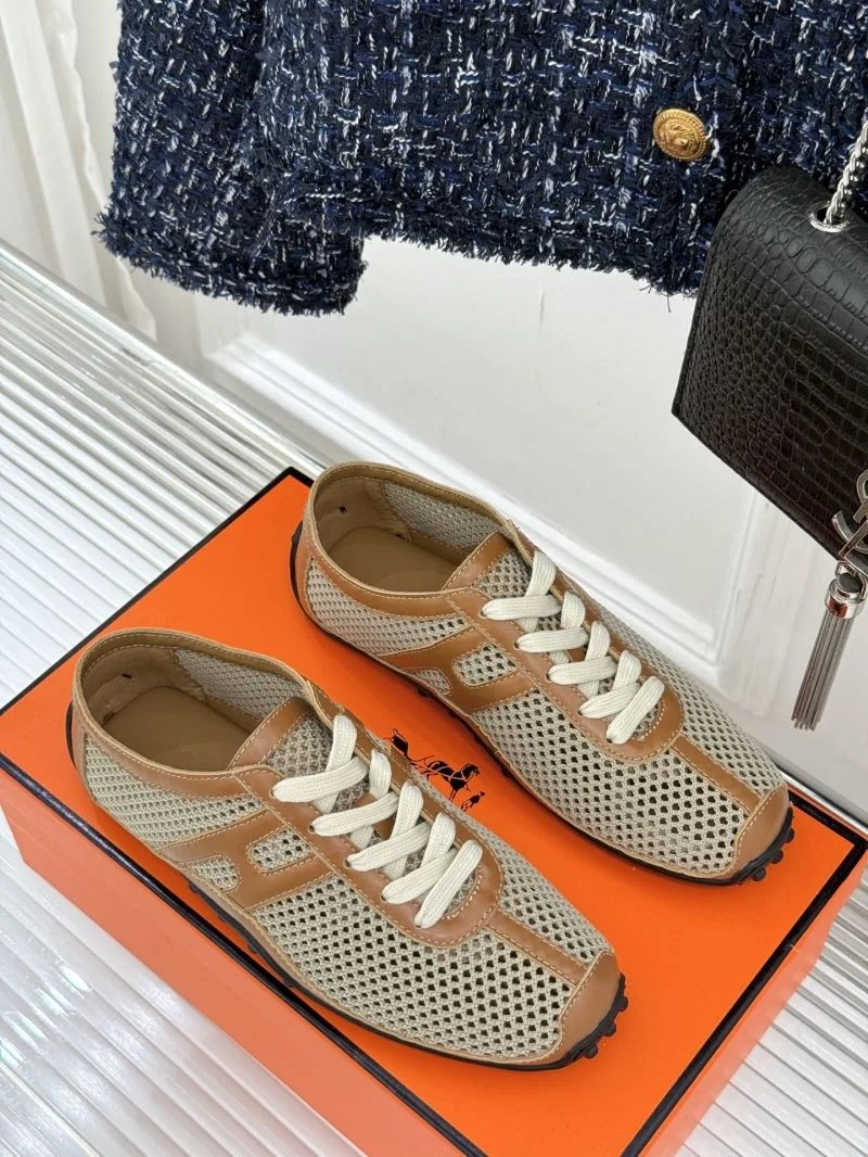 Indistinguishable Hermes Low Shoes