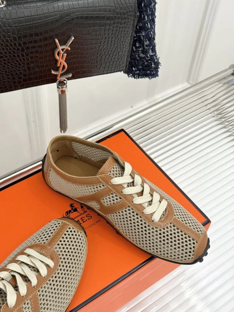 Indistinguishable Hermes Low Shoes
