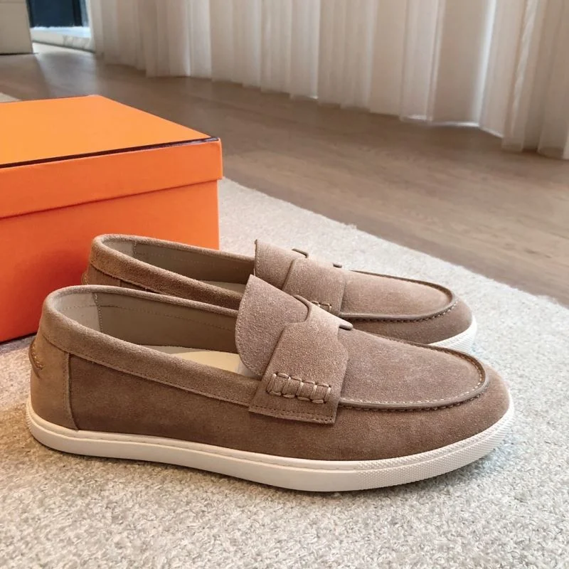 Exact replica Hermes Low Shoes