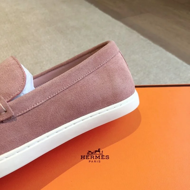 Brand-authenticated Hermes Low Shoes