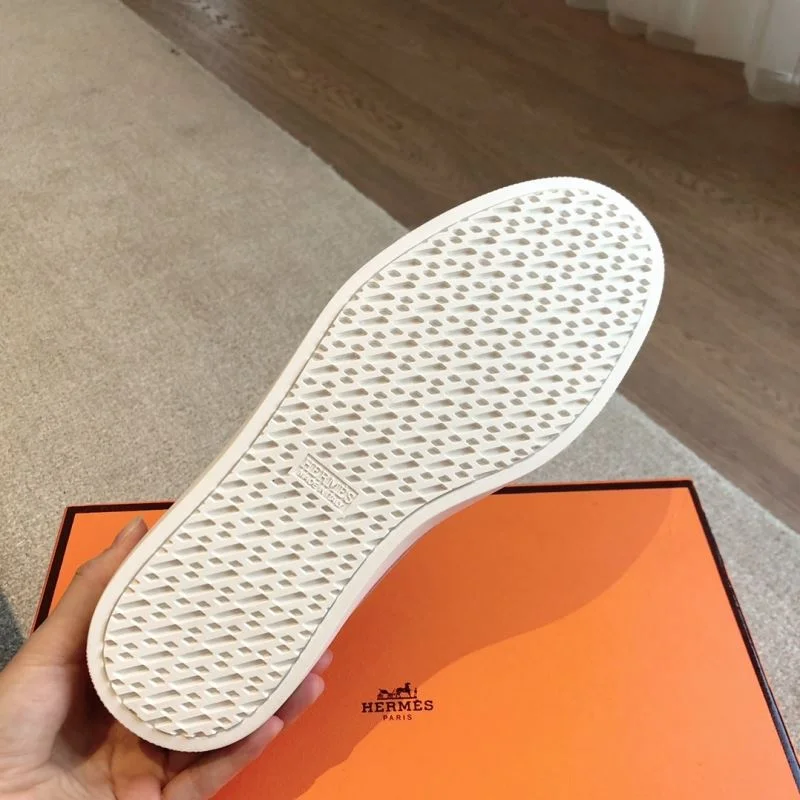 Brand-authenticated Hermes Low Shoes