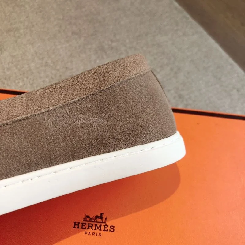 Brand-authenticated Hermes Low Shoes