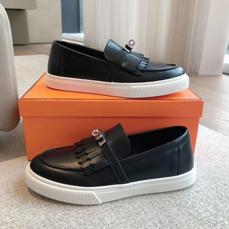 1:1 copy Hermes Low Shoes