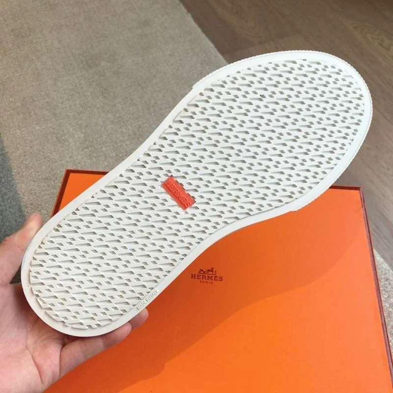 Brand-authenticated Hermes Low Shoes