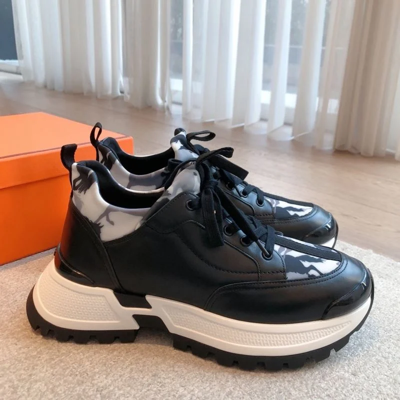 1:1 copy Hermes Low Shoes