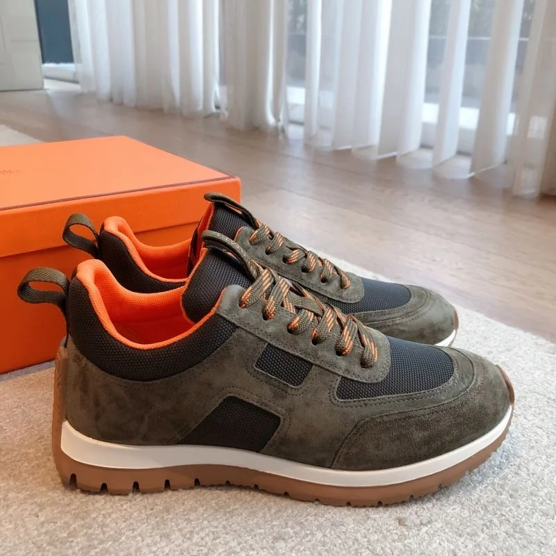 Exact replica Hermes Low Shoes