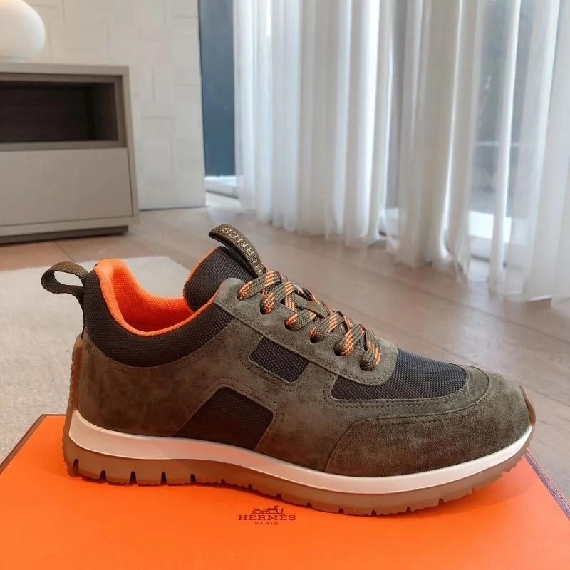Exact replica Hermes Low Shoes