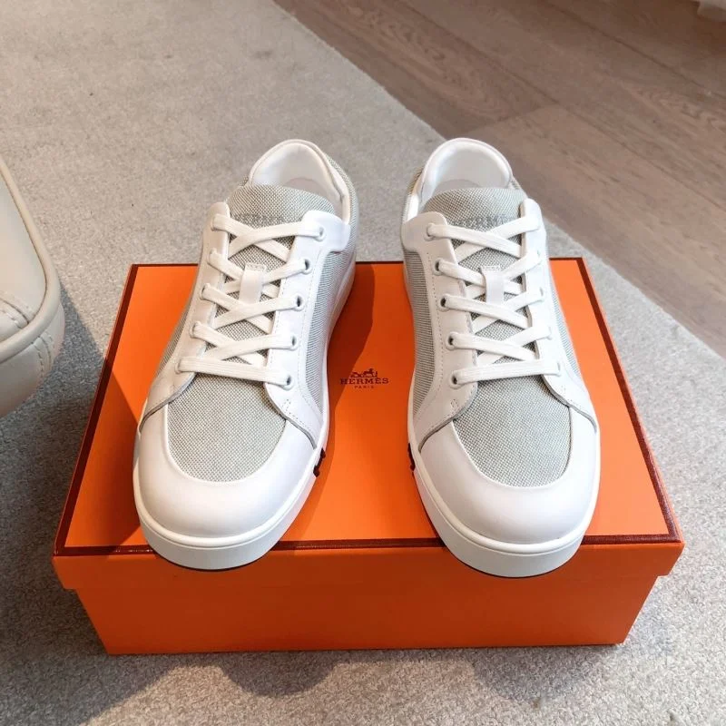 Brand-authenticated Hermes Low Shoes
