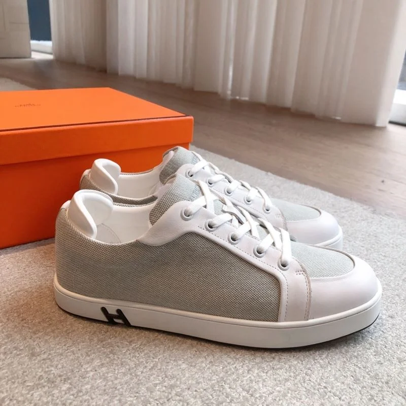 Brand-authenticated Hermes Low Shoes