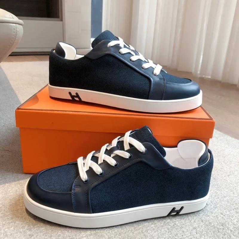 Exact replica Hermes Low Shoes