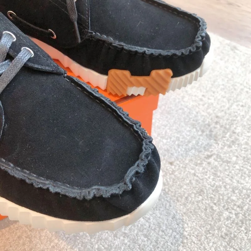 Brand-authenticated Hermes Low Shoes