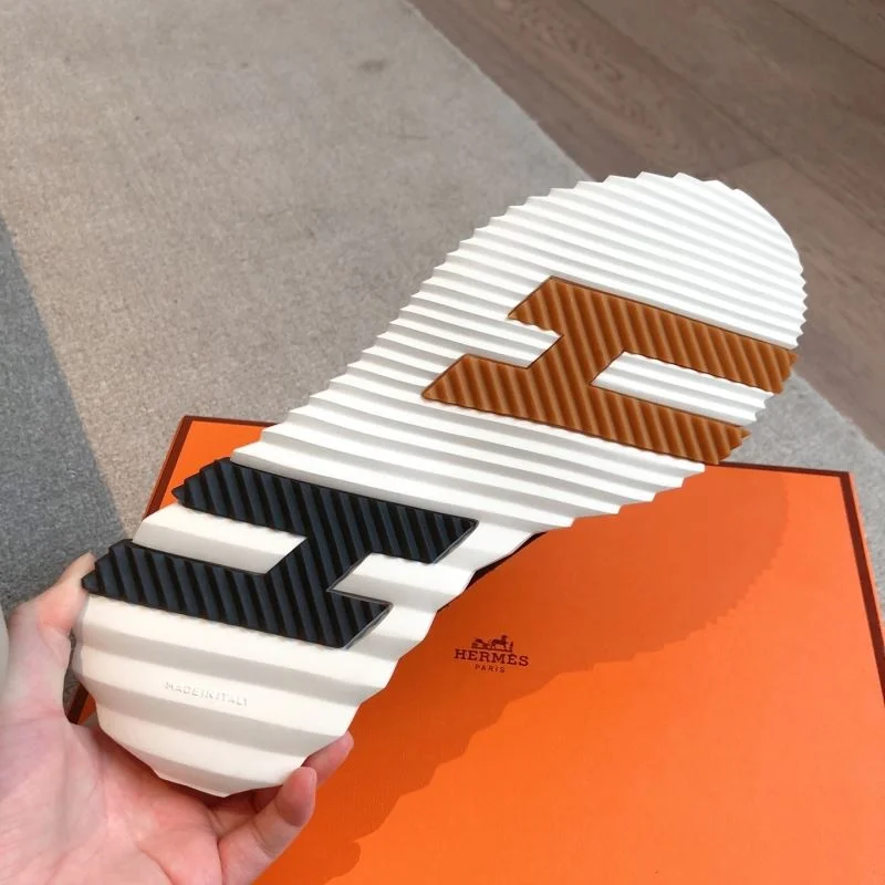Brand-authenticated Hermes Low Shoes