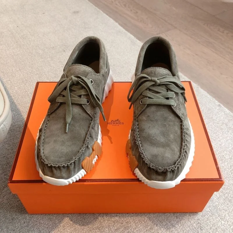 1:1 copy Hermes Low Shoes