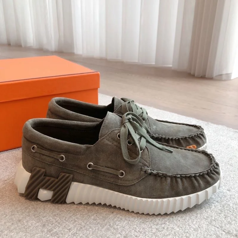1:1 copy Hermes Low Shoes
