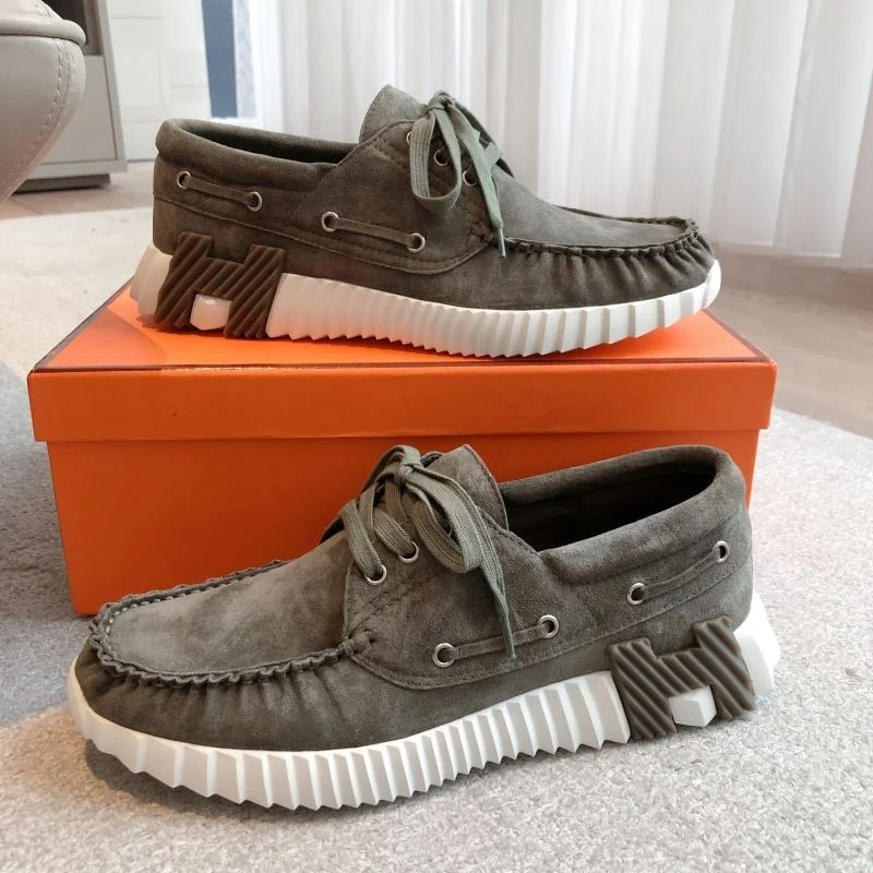 1:1 copy Hermes Low Shoes
