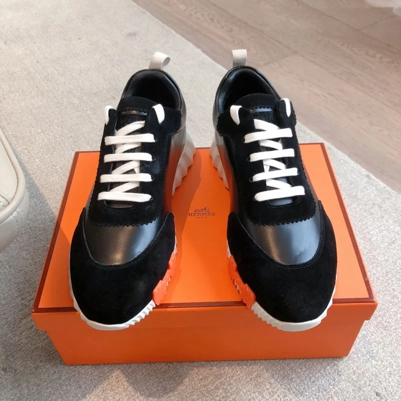 Brand-authenticated Hermes Low Shoes