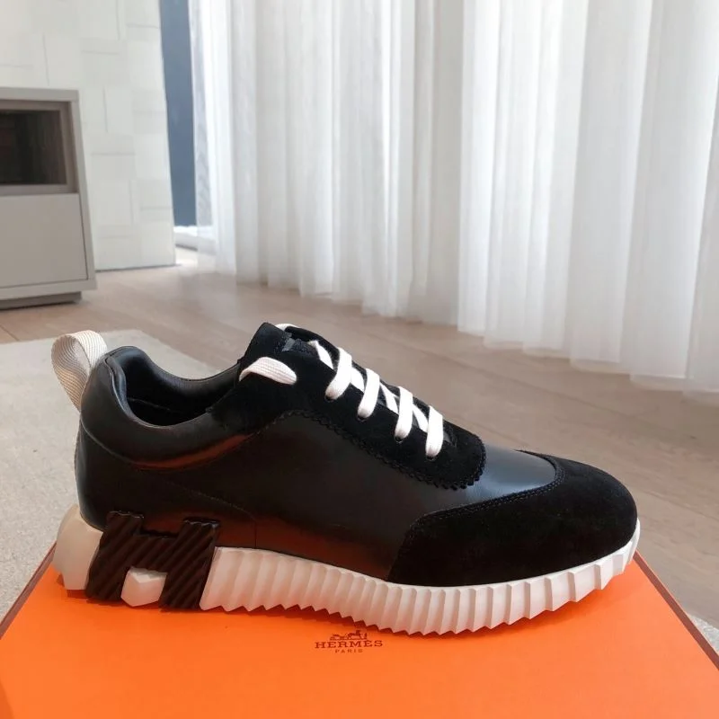 Brand-authenticated Hermes Low Shoes