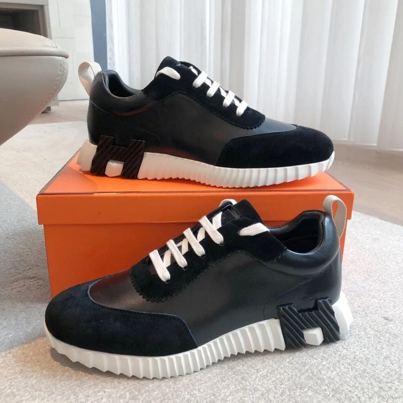 Brand-authenticated Hermes Low Shoes