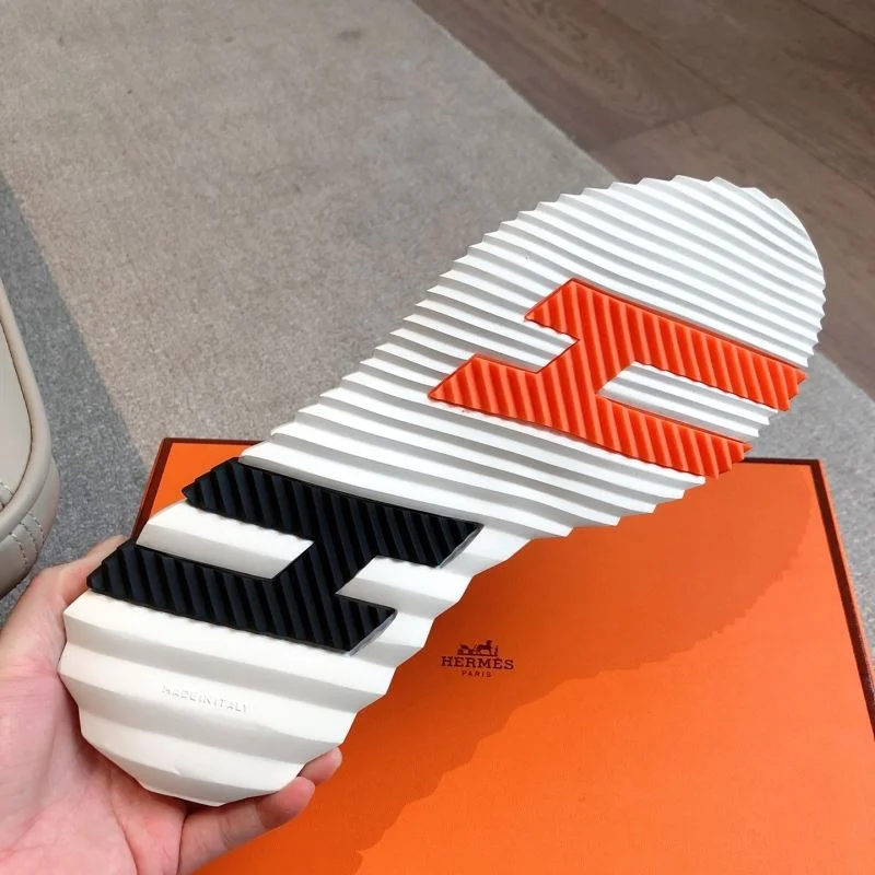 Brand-authenticated Hermes Low Shoes