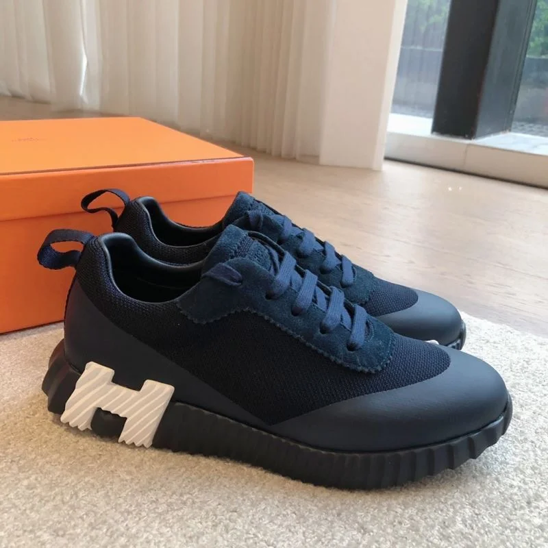 Brand-authenticated Hermes Low Shoes