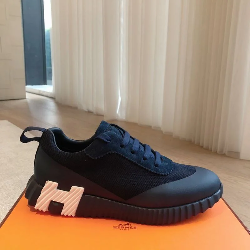 Brand-authenticated Hermes Low Shoes
