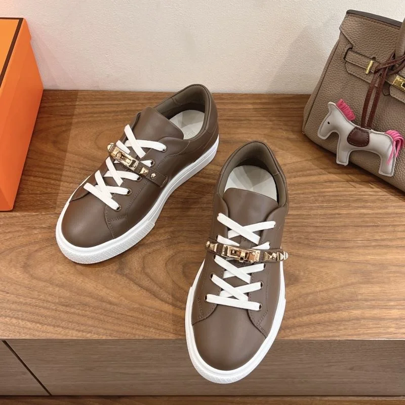 Real Hermes Low Shoes