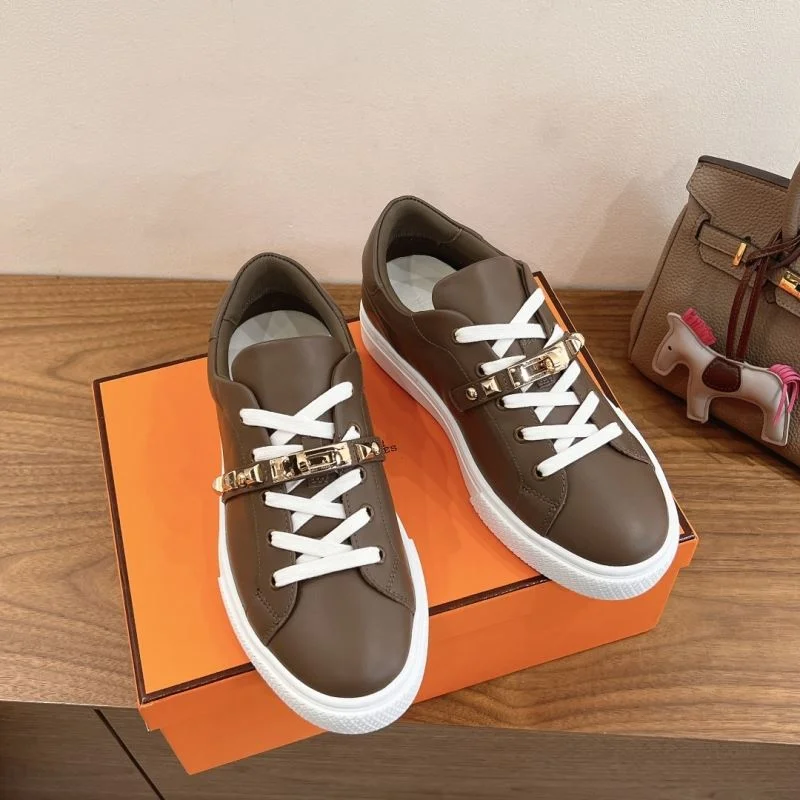 Real Hermes Low Shoes