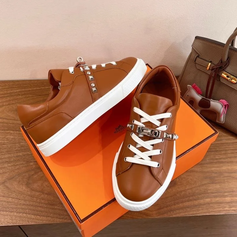 Mirror quality Hermes Low Shoes