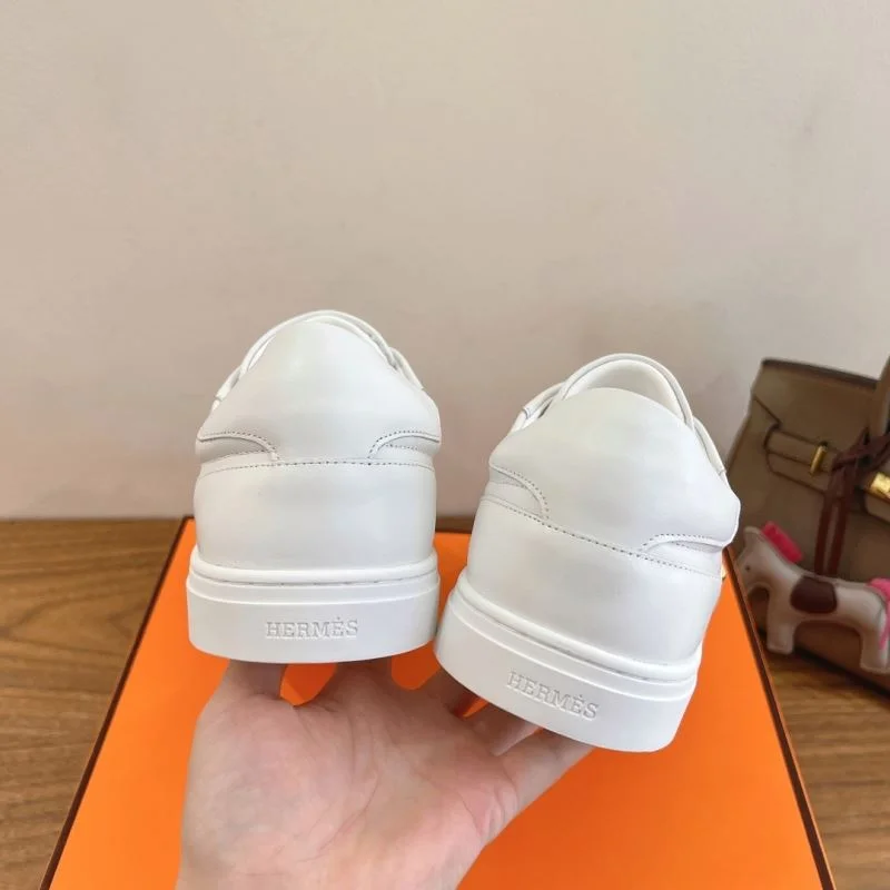 Brand-authenticated Hermes Low Shoes