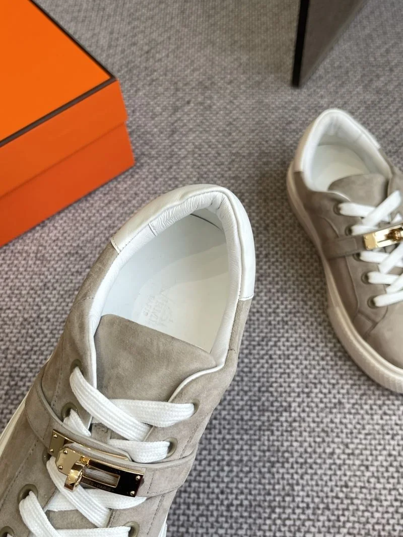 Brand-authenticated Hermes Low Shoes