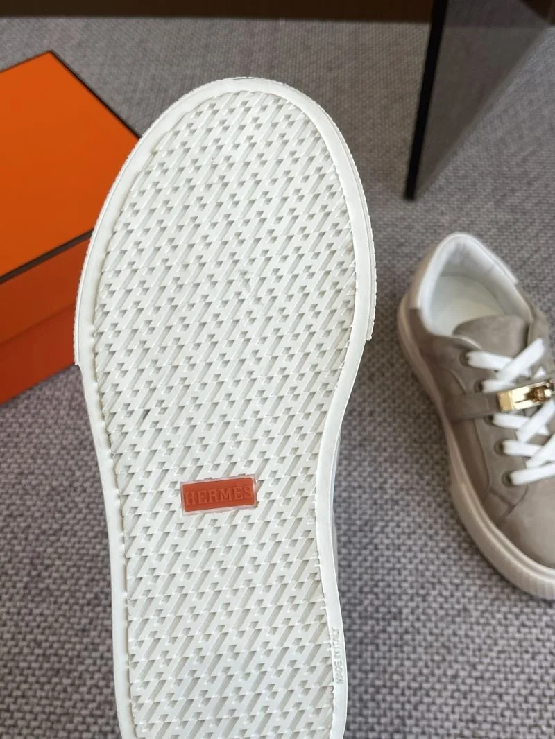 Brand-authenticated Hermes Low Shoes